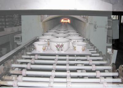 China Forno de rolamento de gás de cozimento de flores de cerâmica diária à venda