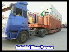 Mesh Belt Electric Glass Products Continuous Hot Bending Versterkingsoven