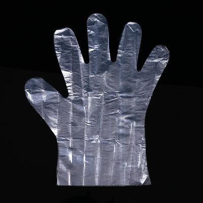 Cina I guanti eliminabili di plastica del PE chiaramente colorano il guanto eliminabile del politene di plastica in vendita