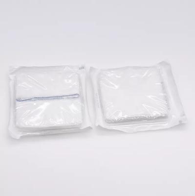 Cina Il cotone 100% ha sgrassato Gauze Swabs Good Absorbent sterile 10*10cm 16ply in vendita
