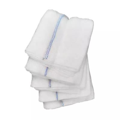 Cina Sostanze assorbenti bianca eliminabile sterile 4 x 4 Gauze Swabs per cura arrotolata medica in vendita