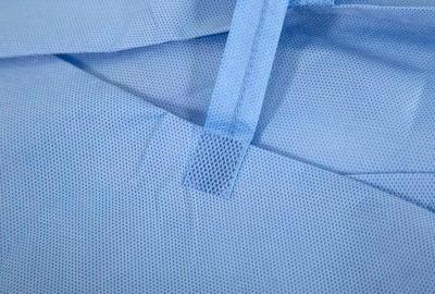 Cina Il colore blu di SMS tricotta l'abito chirurgico medico dei polsini in azione in vendita