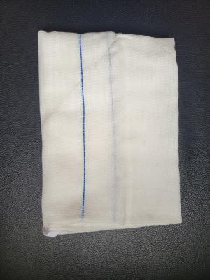 Cina Cotone bianco candeggiato Gauze Pads addominale 20x20CM con i raggi x ed il ciclo in vendita