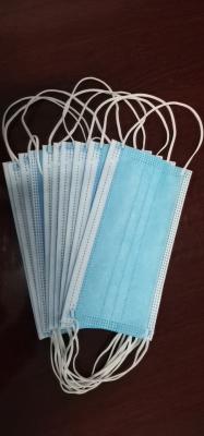 China Disposable 3 Ply Waterproof Medical Face Mask for sale