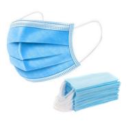 China 3 Layer Dustproof 17.5x9cm Disposable Protective Face Mask for sale