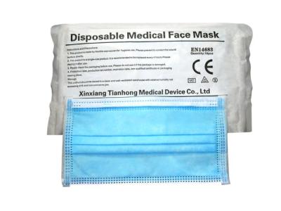 China Surgical Anti Bacterial Virus BFE98 Disposable Non Woven Face Mask for sale