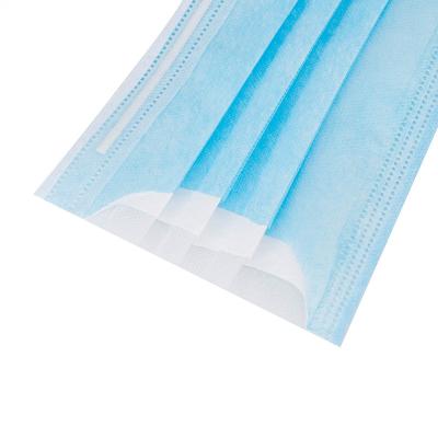 Cina maschera di protezione medica chirurgica del tessuto non tessuto 3ply in vendita