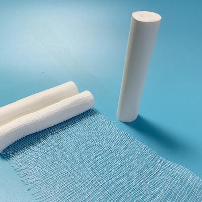 China Atadura 100% absorvente Gauze Rolls do Ce Iso13485 do algodão médico do Odm à venda