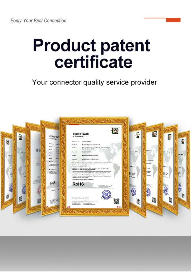 M12 to D-Sub connector installation example