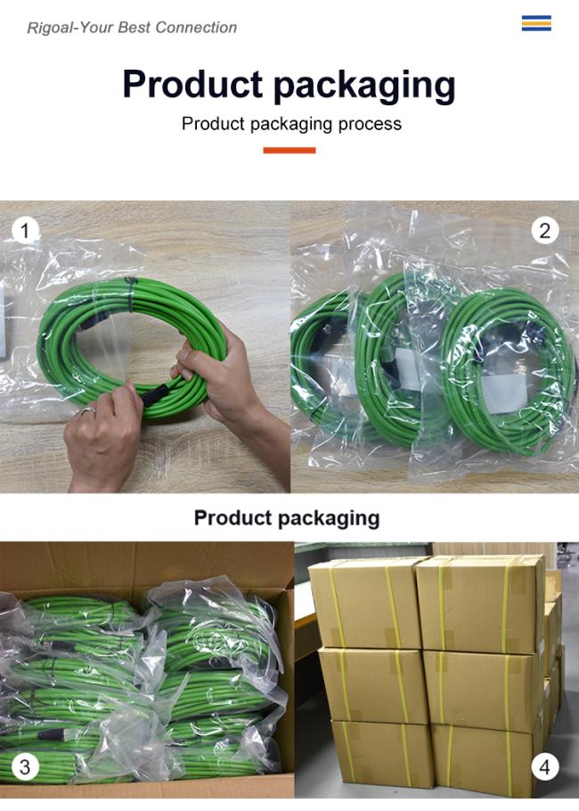 M12 to D-Sub connector packaging