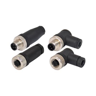 China Männlich-weibliches wasserdichtes Kabel-Verbindungsstück 3 - 17 Pin M5 M8 M9 M12 M16 M Series Connector zu verkaufen