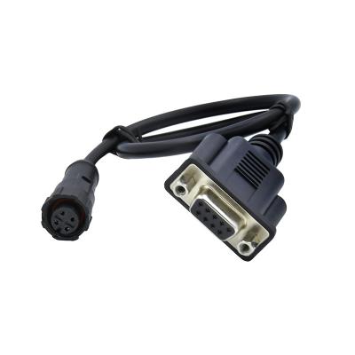 China 10AWG Waterproof Power Connector Cable IP68 Within Square Shape for sale