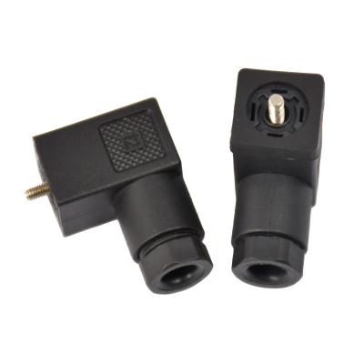 China 10bar Biack Solenoid Valve Coupling 0.2A With Temperature Range 0-120C for sale