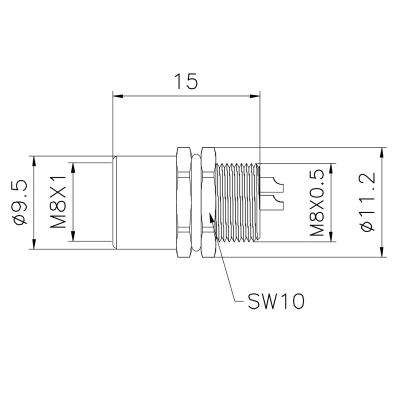 China High-Temperature M16 Circular Connector -20°C To 85°C For Critical for sale
