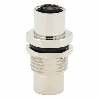 China Conectores de plástico circulares de bloqueo de tornillo fijo con inserción TPU GF para alambre 28AWG-14AWG en venta
