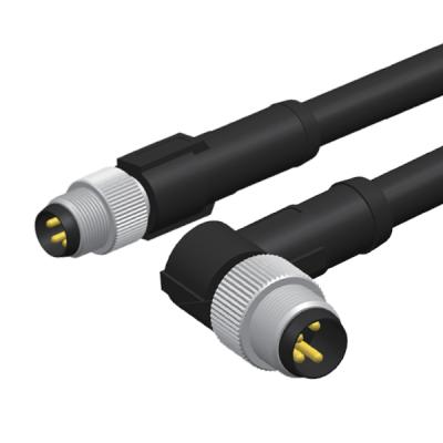 China Stainless Steel DIN Standard IEC61076-2-101 M8 Waterproof Circular Connector for Sensor and Automation for sale