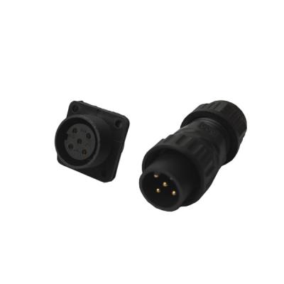Cina Potere d'accensione all'aperto a vite 5 Pin Waterproof Electrical Connectors del LED in vendita