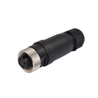 China Plastic Field Assembly Power Socket DeviceNet Cable Connectors 4-Pin IP67/IP68 300V 1.5mm for sale