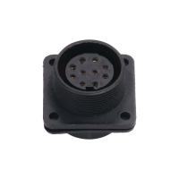 China UCU 10-Pin IP68 Waterproof Plastic Connector Female Panel Mount 10A Current Rating for sale