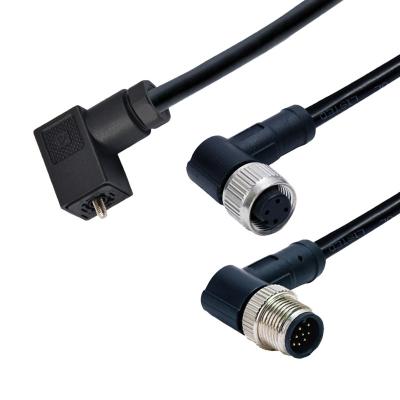 Китай Штепсельная вилка DIN 43560 электрическая к прямоугольной разъем-розетке M12 продается