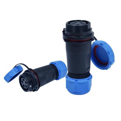 China Rundschreiben PA66 in der Linie 5 Pin Female Connector SP21 Iec-Standard zu verkaufen