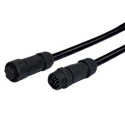 중국 LED 라이트 / 아웃드피프라를 위한 8 핀 M16 원형커넥터는 전시합니다 판매용