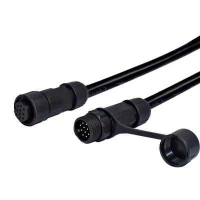 중국 LED 라이트 / 아웃드피프라를 위한 8 핀 M16 원형커넥터는 전시합니다 판매용