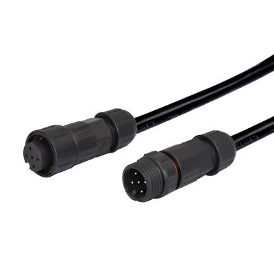 중국 LED 라이트 / 아웃드피프라를 위한 8 핀 M16 원형커넥터는 전시합니다 판매용