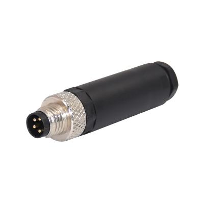 Cina Assemblea attaccabile del giacimento di plastica M8 4 Pin Connector Hembra For Cable del connettore di cavo M8 in vendita