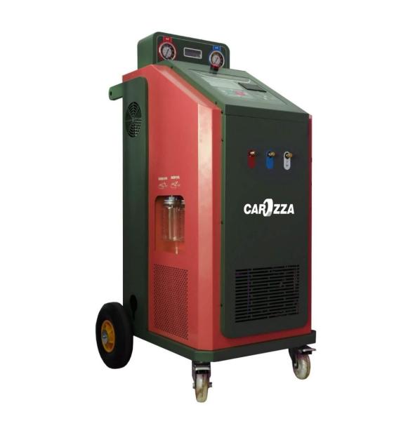 Quality 20bar Car AC Service Station Recovery Flushing 12.12cc Compressor Full Automatic for sale