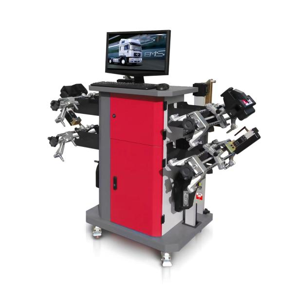 Quality Red CCD Wheel Alignment Balancing 0.01 Accuracy Car Wheel Aligner for sale