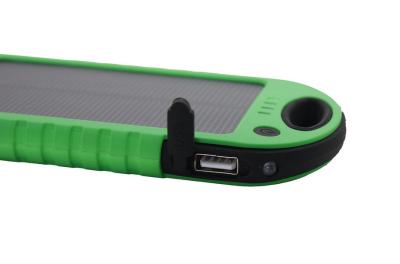 China Solar Charger Power Bank   Quick Charger Solar Panel  Waterproof with LED lights for sale