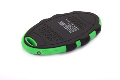 China Mini Solar Charger Power Bank / Yellow Blue Portable Solar Panel Battery Charger for sale
