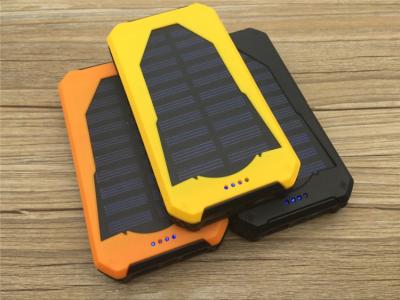 China Folding Solar Charger Power Bank , Portable Power Pack With Solar Panel for sale
