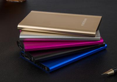 China Blue 35000mah Quick Charge Power Bank , USB Fast Mobile Battery Charger for sale
