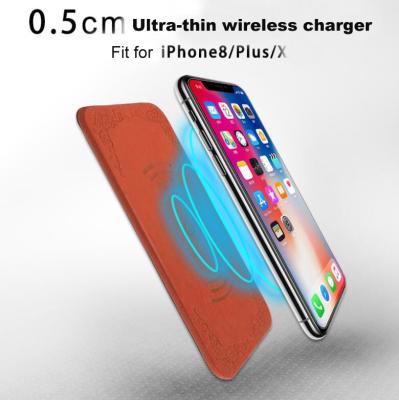 China Wireless Charger Qi-Certified 5W Wireless Charging Compatible iPhone X /8 /8 Plus Compatible Galaxy Not for sale