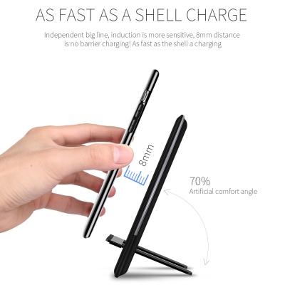 China QI Wireless Charging Stand for iPhone 8 Fast Charge iPhone X Charger Pad Bracket Samsung Galaxy s8 s8 plus s7 s7 Edge s6 for sale