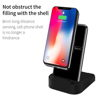China QI Wireless Fast Charging Charger Dock Stand Holder For Galaxy S9/8/7 iPhone X/8 for sale