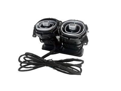 Cina Bocchette Aria Condizionata Turbo Anteriori Auto 12 Volt Con Luce Ambiente in vendita
