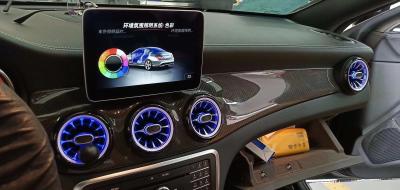 中国 車周囲光 12 色はメルセデス W117 のための車の内部ライトの雰囲気を導きました 販売のため