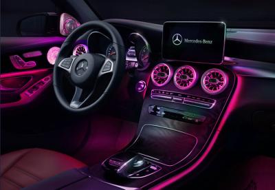 Cina Luce ambientale dell'automobile interna dell'ABS per Mercedes Benz W205 X253 C200 in vendita