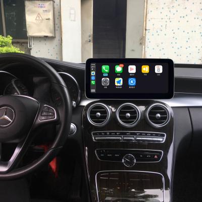 Cina Lettore multimediale a 10,25 pollici dell'automobile, touch screen stereo dell'automobile per il benz W204 di Mercedes in vendita