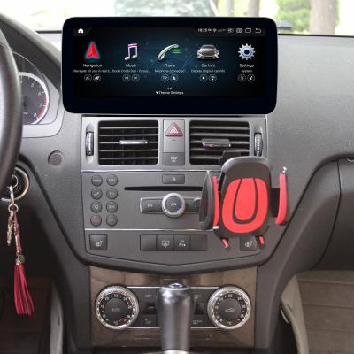 Cina Lettore multimediale per auto Android da 10,25 pollici per Mercedes Benz Classe C W204 NTG4.0 in vendita