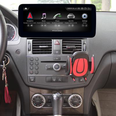 Cina Lettore multimediale per auto Android da 10,25 pollici per Mercedes Benz Classe C W204 NTG4.0 in vendita