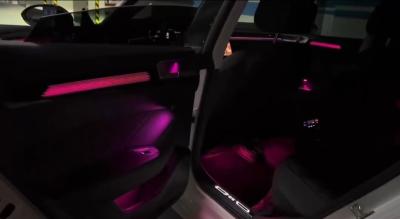 Cina Ambient lights RGB Lattice mold design for VW CC(2021-2024) in vendita