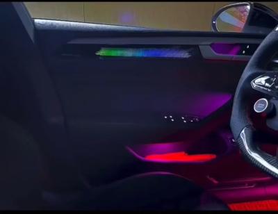 Cina Ambient lights Rainbow symphony dynamic Lattice mold design for VW CC(2021-2024) in vendita