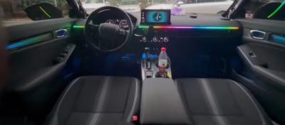 Cina Luci ambientali Rainbow symphony dinamica Leather Dragon Scale Design per Honda Civic/Integra ((2022-2023) in vendita