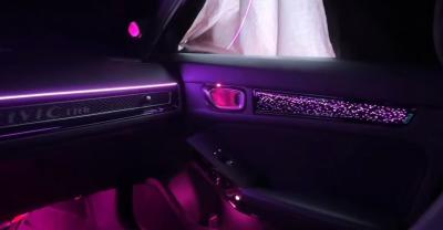 China Ambient lights Rainbow symphony dynamic Piano black Starry star design for Honda Civic/Integra(2022-2023) for sale