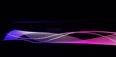 Cina Ambient lights Rainbow symphony dynamic Piano black Ribbon style+Tweeter cover for Honda Civic/Integra(2022-2023) in vendita