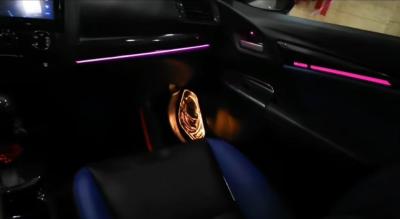 Cina Ambient lights Rainbow symphony dynamic carbon fiber Starry Sky design for Honda Fit (Jazz)(2014-2020) in vendita